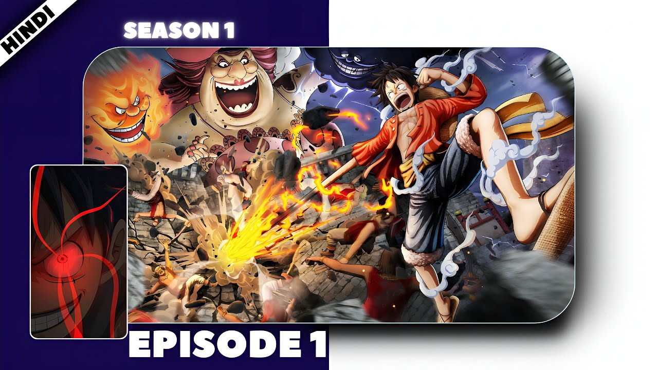 One Piece EPISODE 1 In हिंदी🔥 | Anime Piranha - YouTube