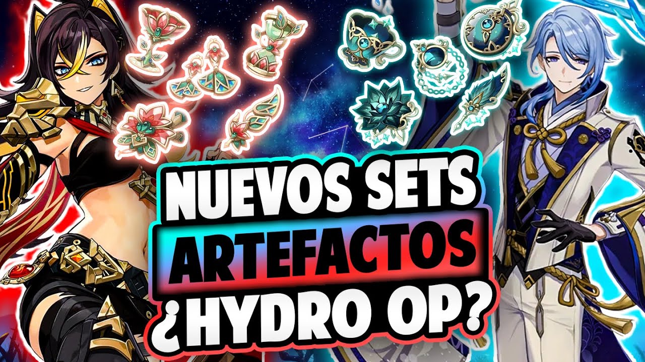 BUFF A HYDRO CON ESTE NUEVO SET?? 🤯 Sets de Artefactos 3.6 | Genshin ...