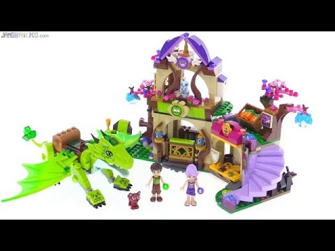 🔄 LEGO Elves The Secret Market Place review 🐉 Earth Dragon! 41176 re upload