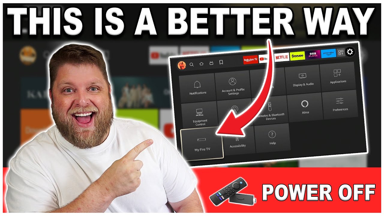How To Power Off Amazon Firestick..... - YouTube