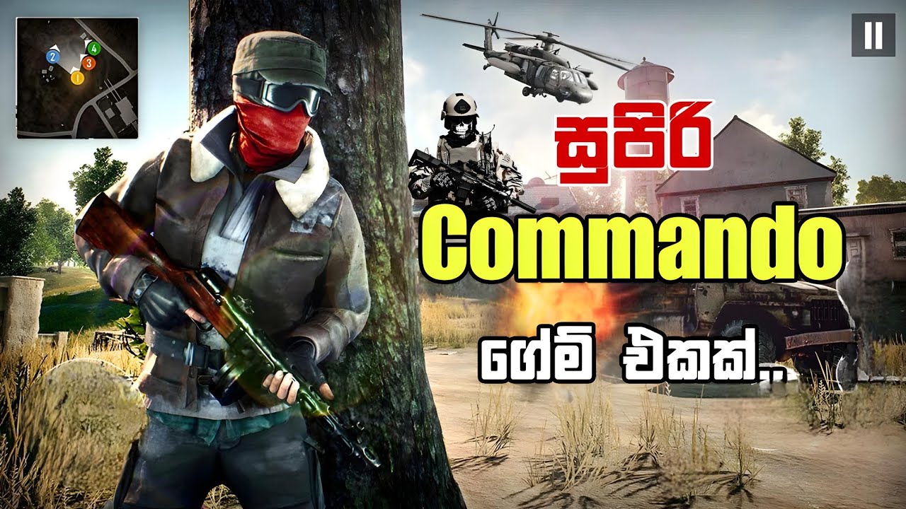 Commando Army Games Offline | Gameplay | Sinhala | ANGRY KAVEE SL - YouTube