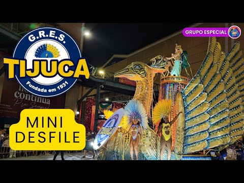 UNIDOS DA TIJUCA 2025 | MINI DESFILE NA CIDADE DO SAMBA [4k] - YouTube