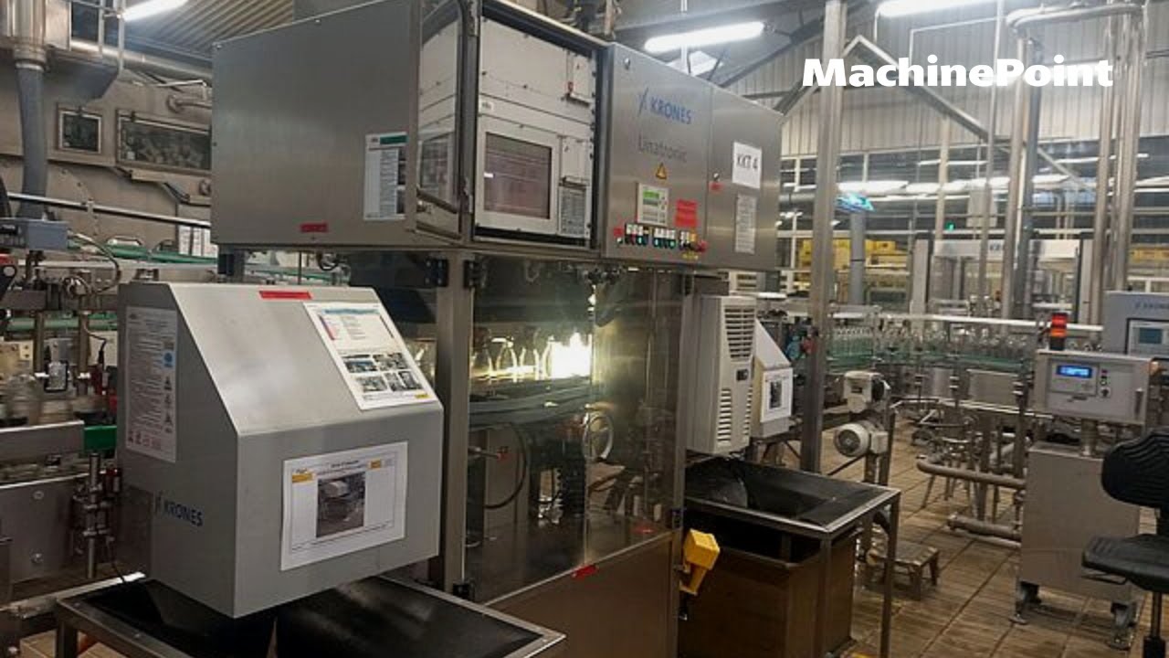 KRONES Linatronic K 713 M1 Bottle inspector | KRONES Machines - YouTube