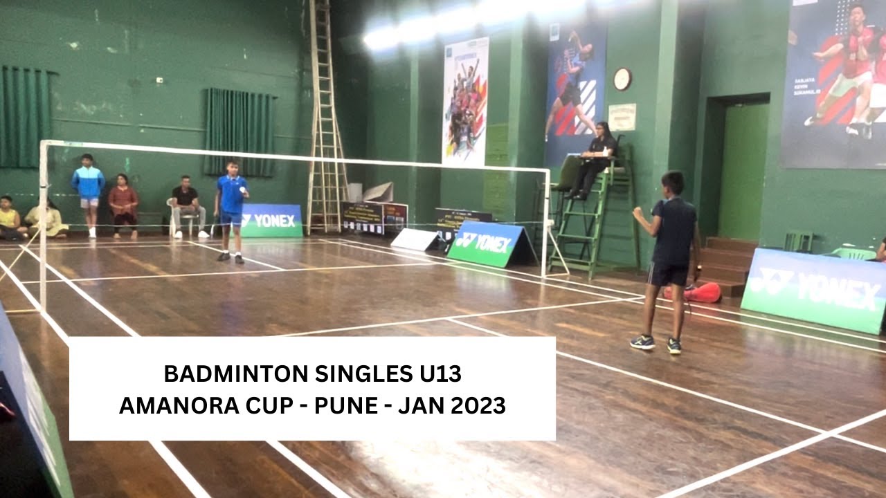 M165 - Under 13 Badminton Singles | Amanora Cup (PYC Gymkhana) - Pune ...