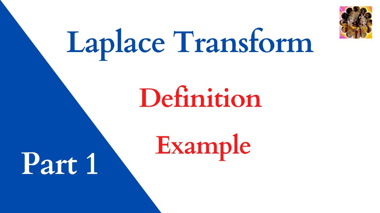 How is Laplace Transform defined?||Laplace Transform Definition ...
