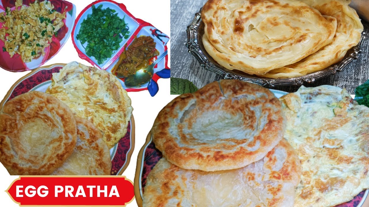 Easy Breakfast Recipes - egg paratha recipe | Best food video | Manahil ...