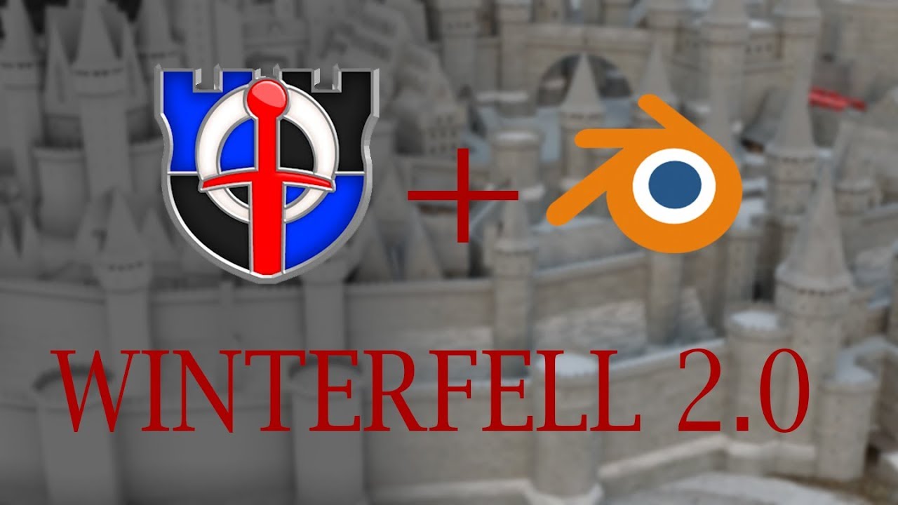 Blending Shadiversity's TRUE WINTERFELL - YouTube