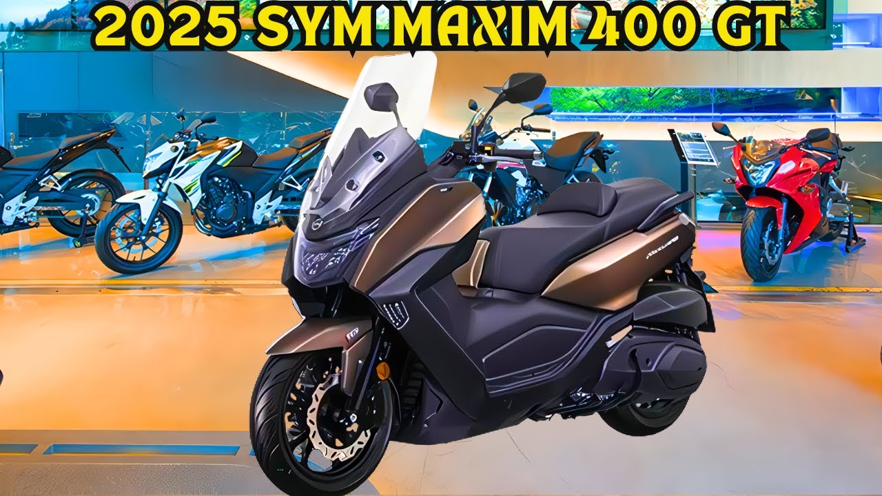 2025 SYM Maxsym 400 GT: Performance While Adhering to the Stringent ...