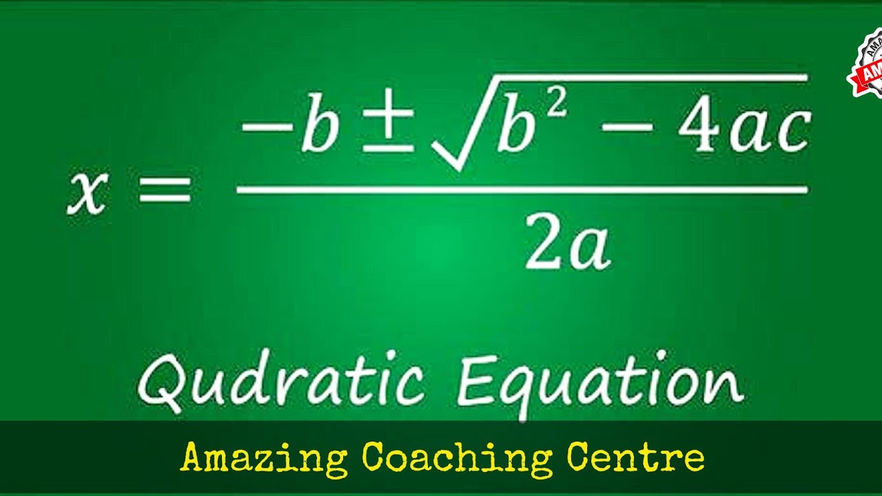 Class 10 Maths Ch 4 Quadratic Equations Student Presentation | Amazing ...