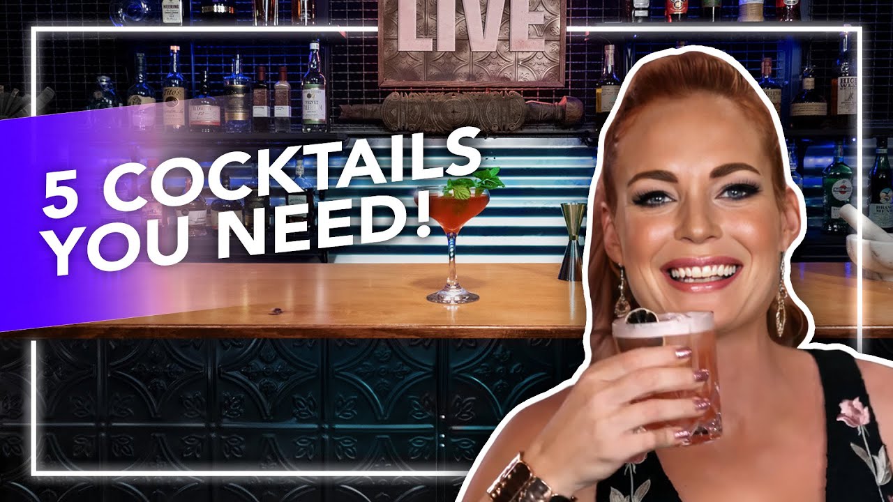 If you haven't tried these 5 cocktails, do it NOW! 🤩 | MIX Cocktail Hour - YouTube