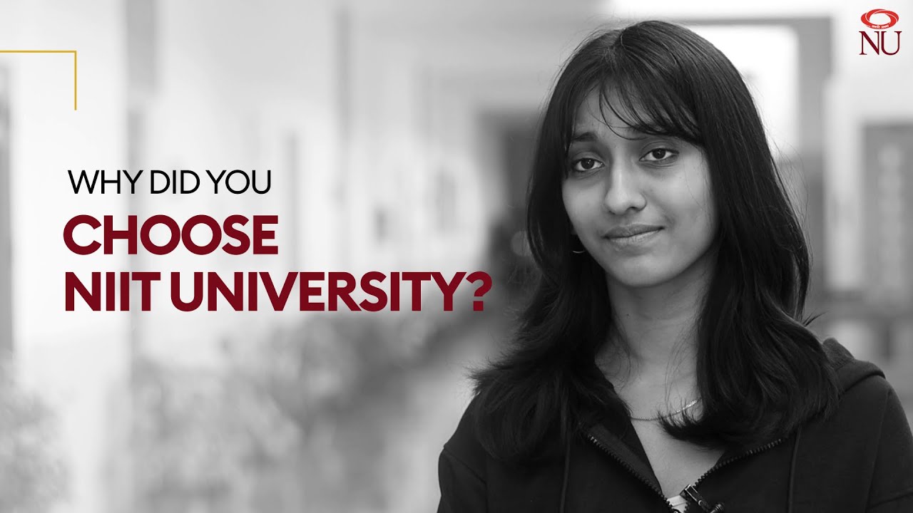 Harshita Deka on Starting Campus Life at NIIT University - YouTube
