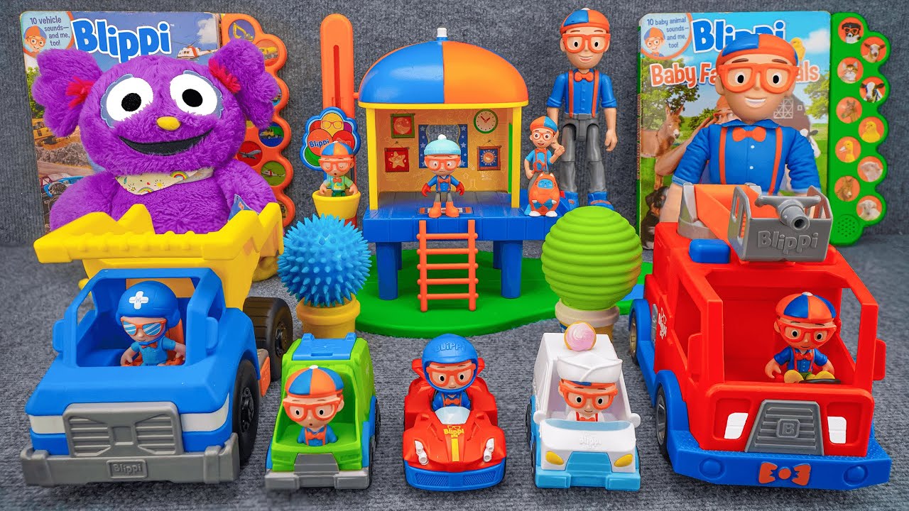 67 Minutes Satisfying with Unboxing Cute Blippi First Party Toys ...
