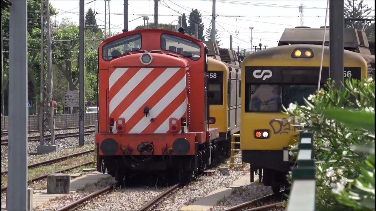 CP 1429 + 3158 e 3256 @ Carcavelos Santo Amaro de Oeiras - YouTube