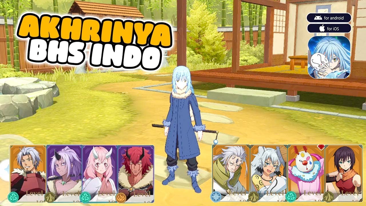 Akhrinya Game Slime Rimuru Tempest RPG Bahasa Indonesia, Free 130x ...