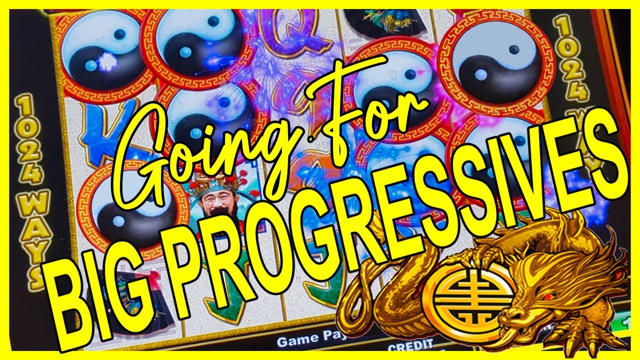 Hitting BIG Progressive Jackpots on Triple Fortune Dragon Gold! - YouTube