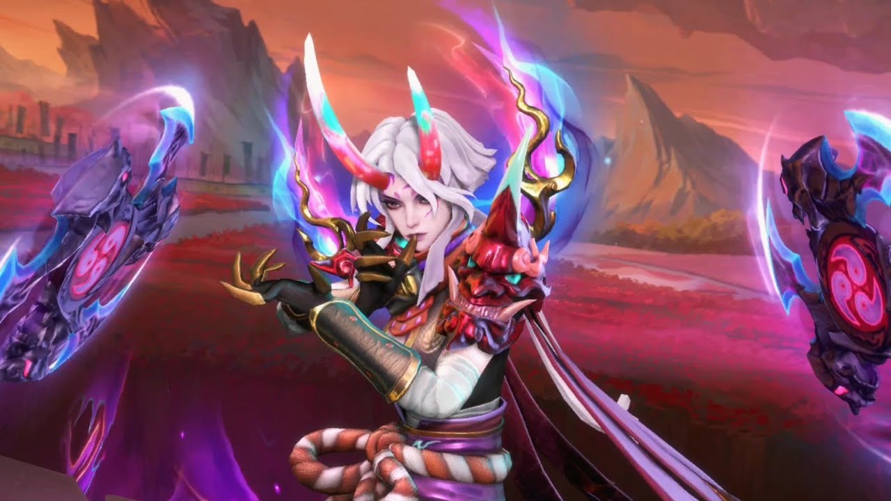 Kishin Densetsu Karrie skin in MLBB Ultra HD - YouTube