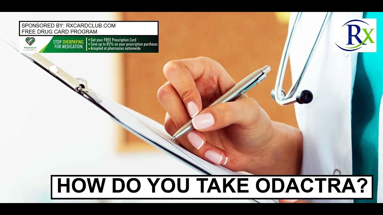 How Do You Take Odactra - YouTube