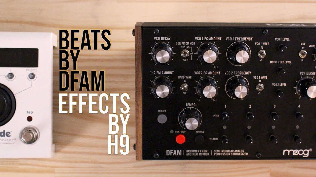 Beats by DFAM | Effects by H9 - YouTube
