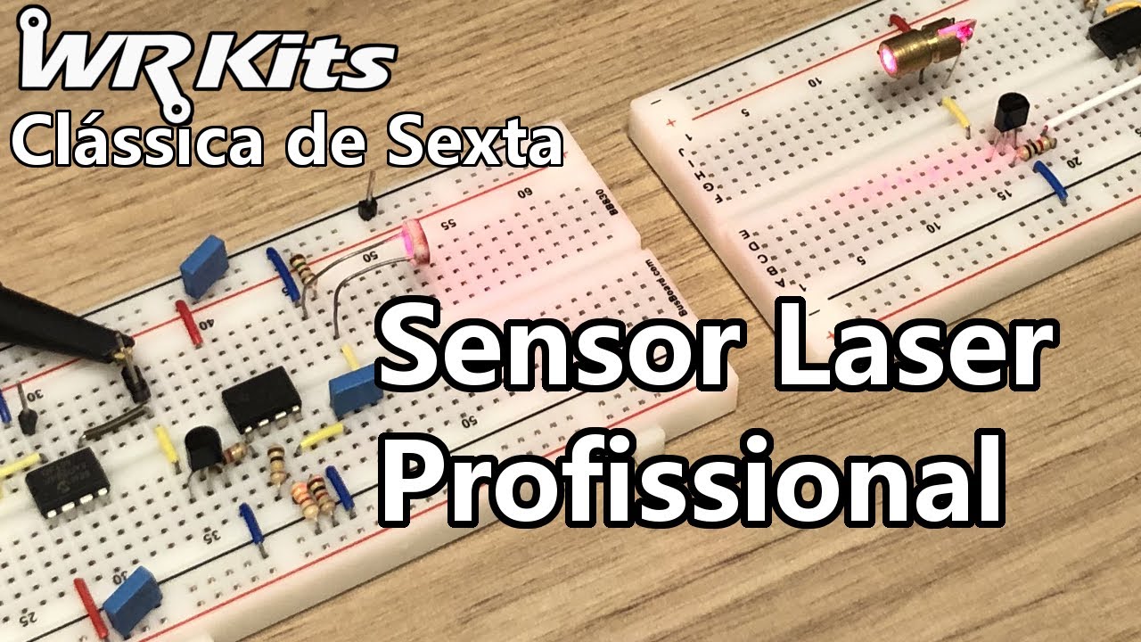 SENSOR LASER PROFISSIONAL | Vídeo Aula #472 - YouTube