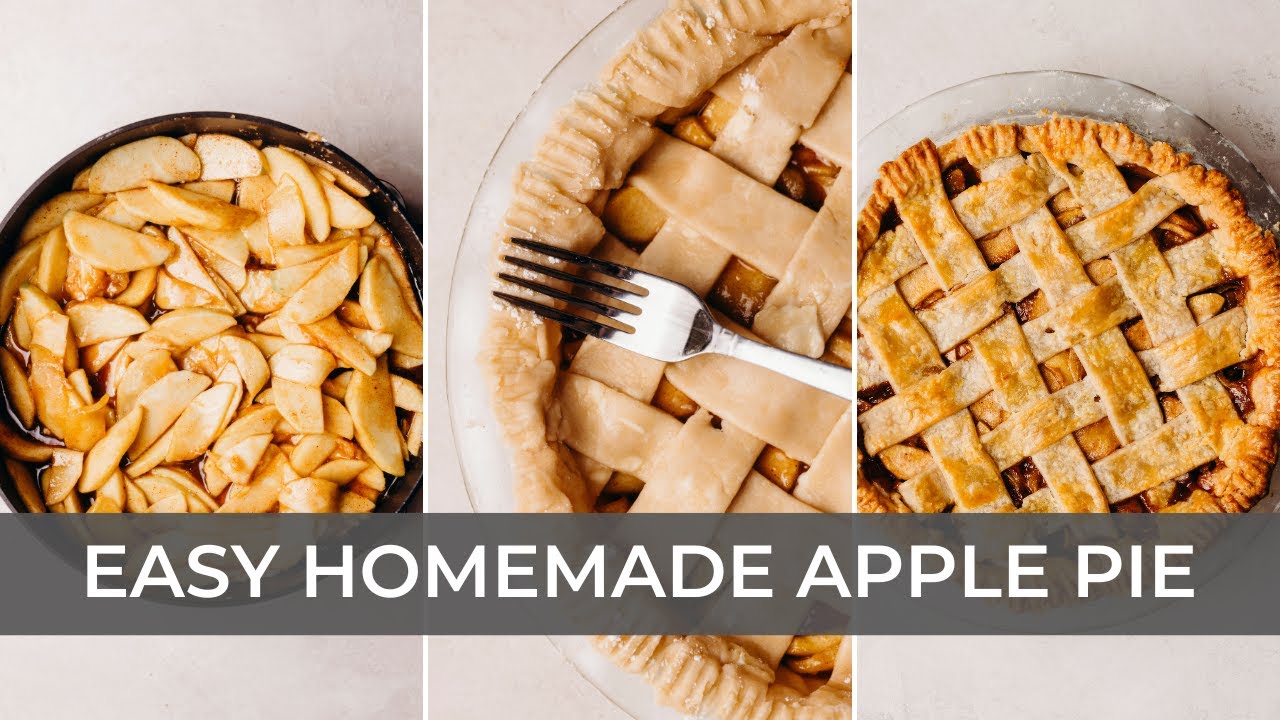 Easy Homemade Apple Pie! - YouTube