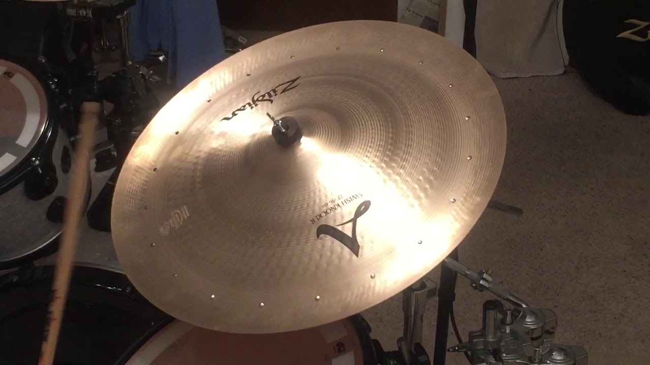22” Zildjian A series Swish Knocker Cymbal - YouTube