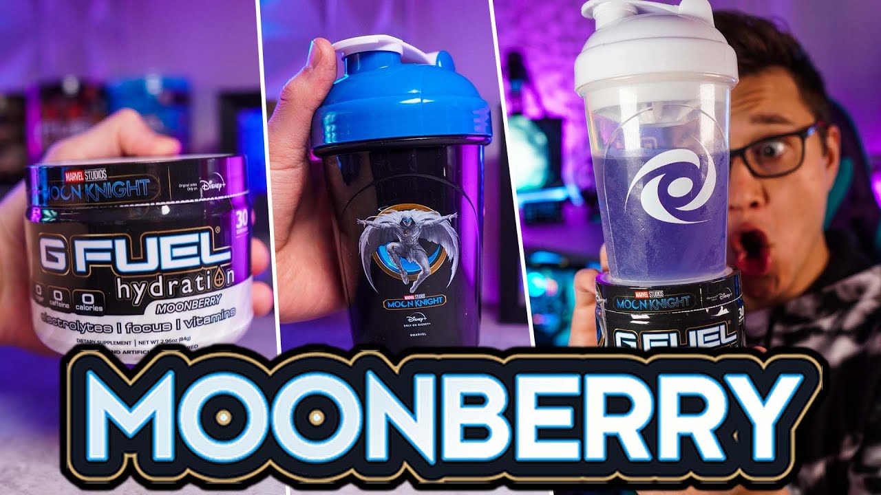 Moonberry GFuel Flavor Review! - YouTube