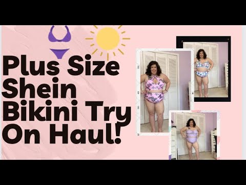 Plus Size Shein Bikini Try On Haul! #Shein #Plussize #Plussizebikini