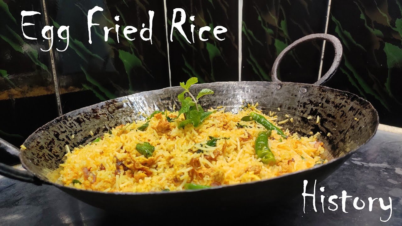 Egg Fried Rice with Short History | Fried Rice | @CookwithPatels - YouTube