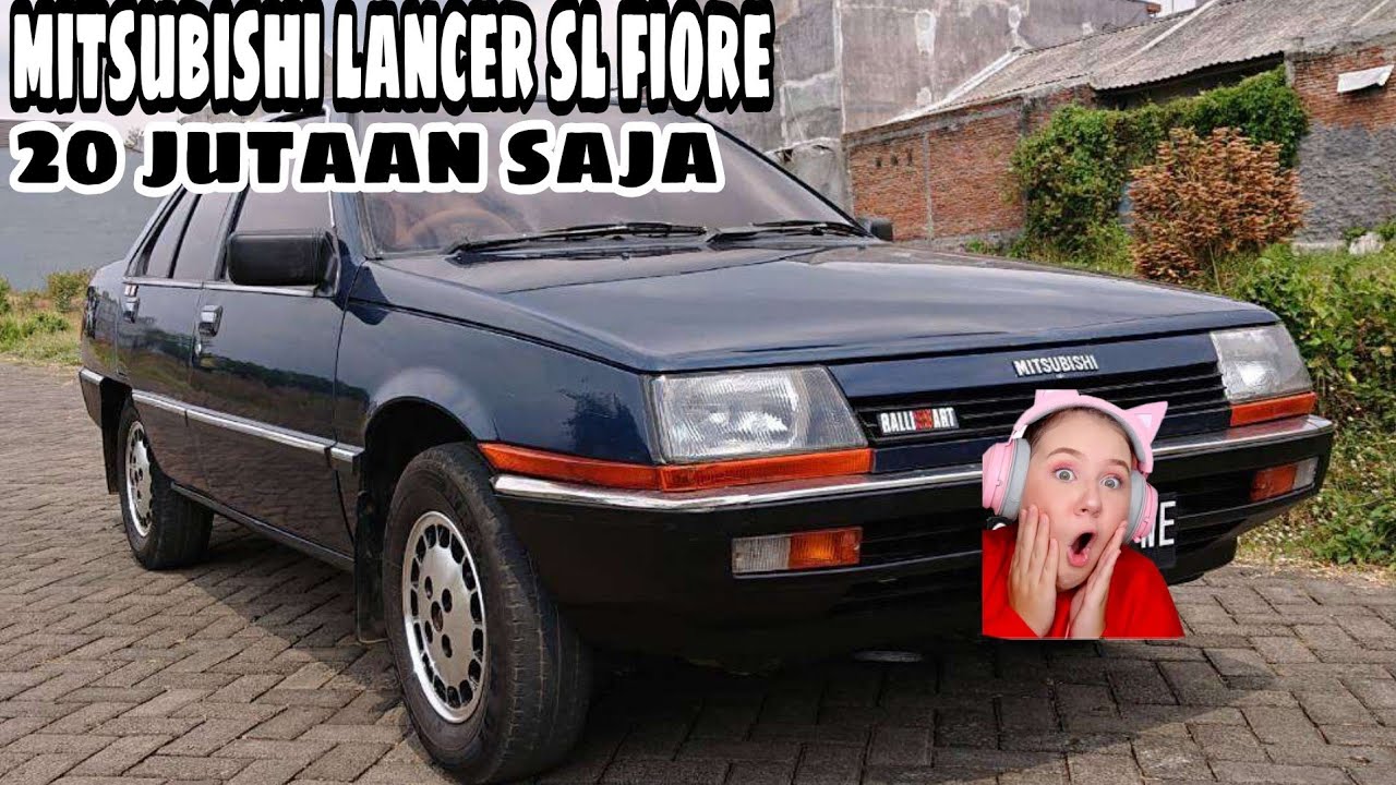 mitsubishi lancer sl fiore 1984 ‼️ mobil bekas murah - YouTube