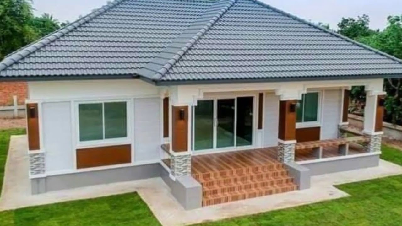 Family boxy home ideas /modern design 3 bedrooms part 2 - YouTube