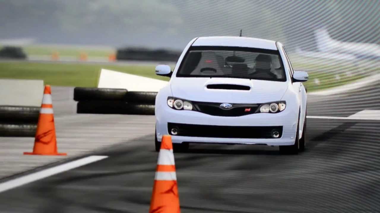 Top Gear Subaru STI test track - YouTube