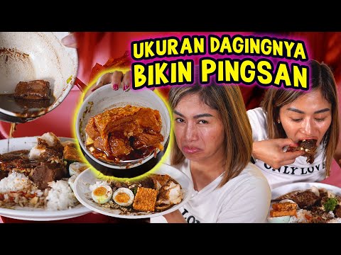UKURAN DAGINGNYA MONSTER BANGET!! OMAY SAMPE KESELEK!! KASIAN…