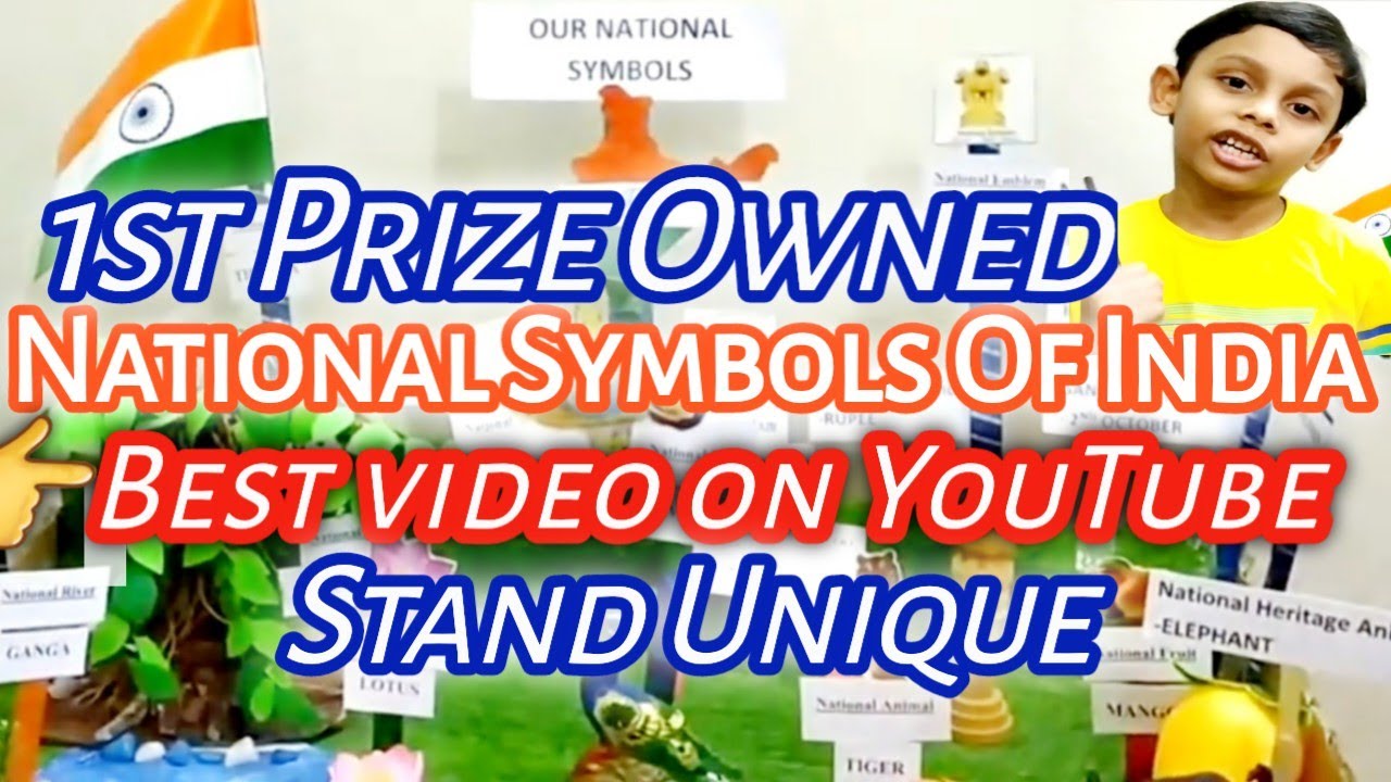National symbols of India in english| indian national symbols| project ...