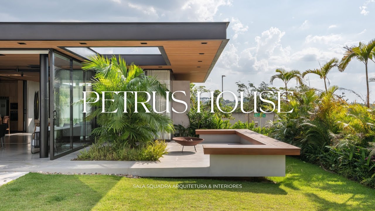 Minimalist Single Story House Design With Abundant Natural Light, And ...