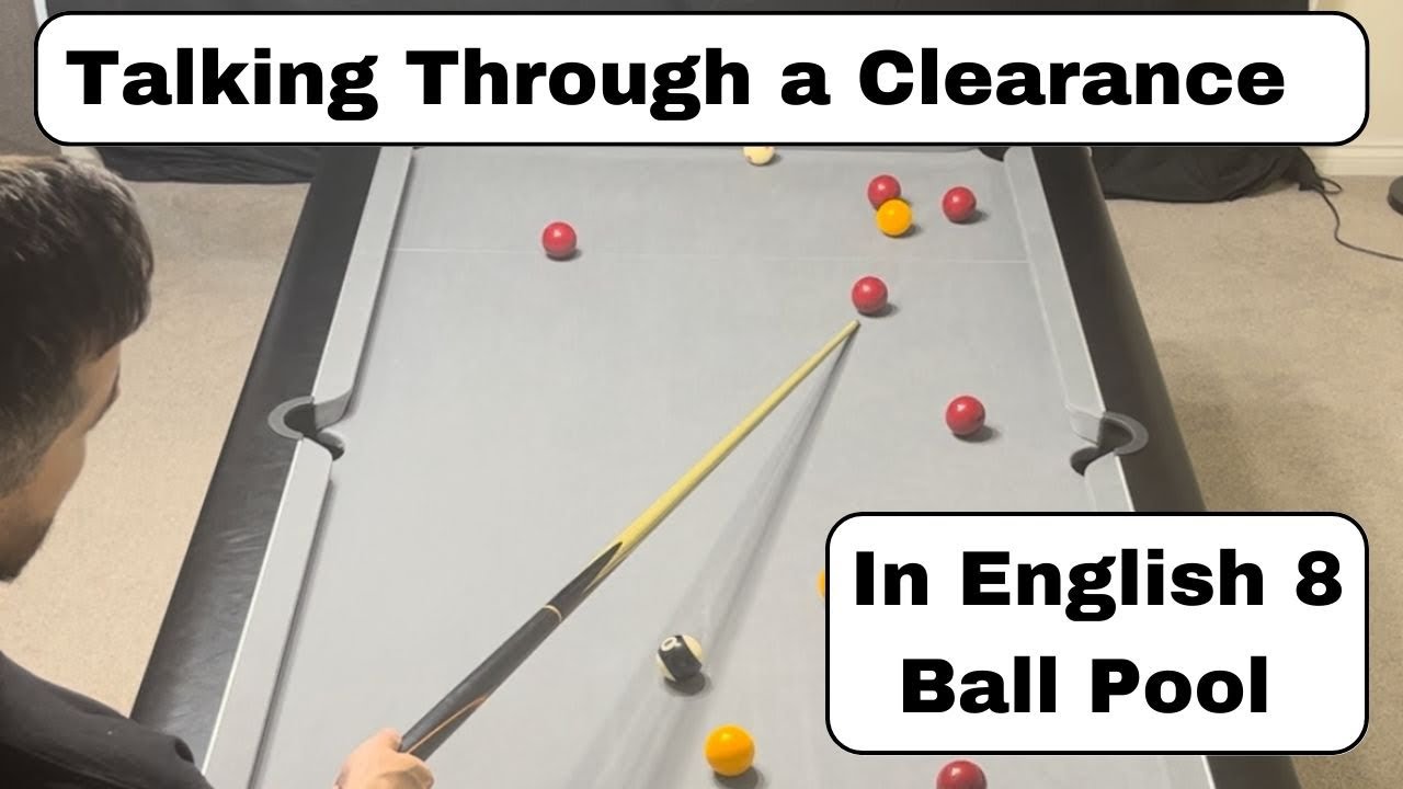 Talking Through A Clearance From The Break - English 8 Ball Pool 🎱 ...