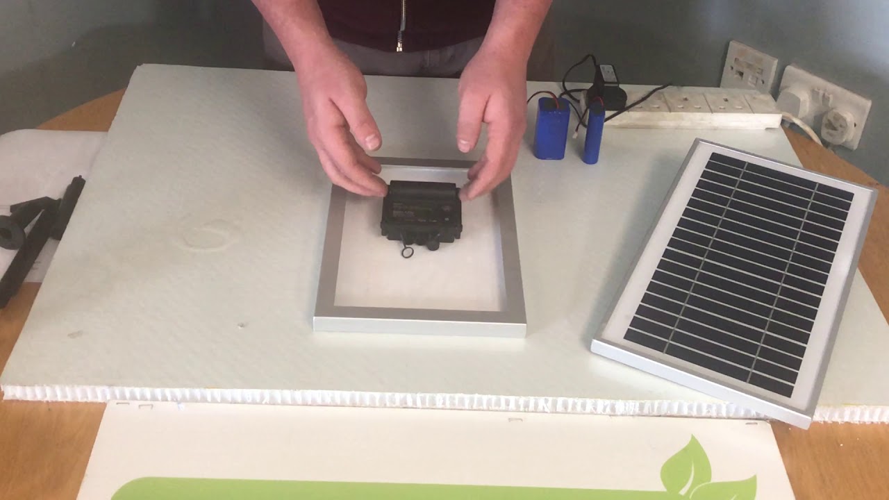 Solar Battery Charge Test Procedure - YouTube