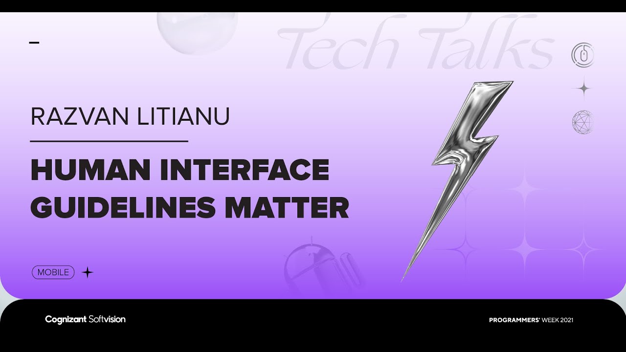 Human Interface Guidelines Matter - YouTube