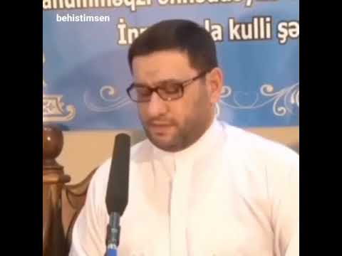 HACI SAHIN ALLAH DEYIR 'YA BINE ADEM SENE AND VERIREM ÖZ HAQQIMA SEN DE MENI SEV