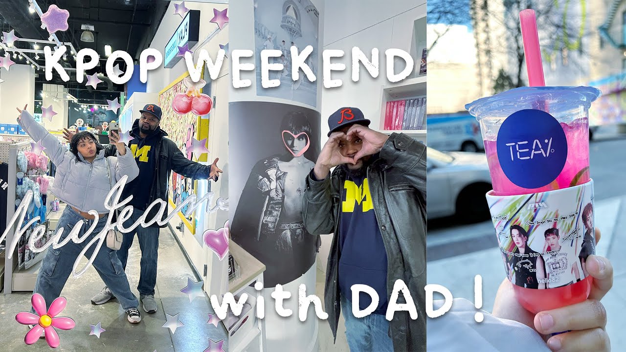 KPOP WEEKEND with DAD in CHICAGO! (Kpop Nara, P1H Cupsleeve) P1ECE PLOG ...