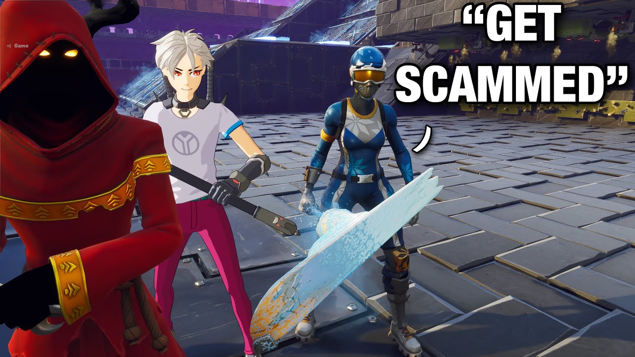 Epic games hasn’t patched this SCAM YET!!? (Scammer Get Scammed ...