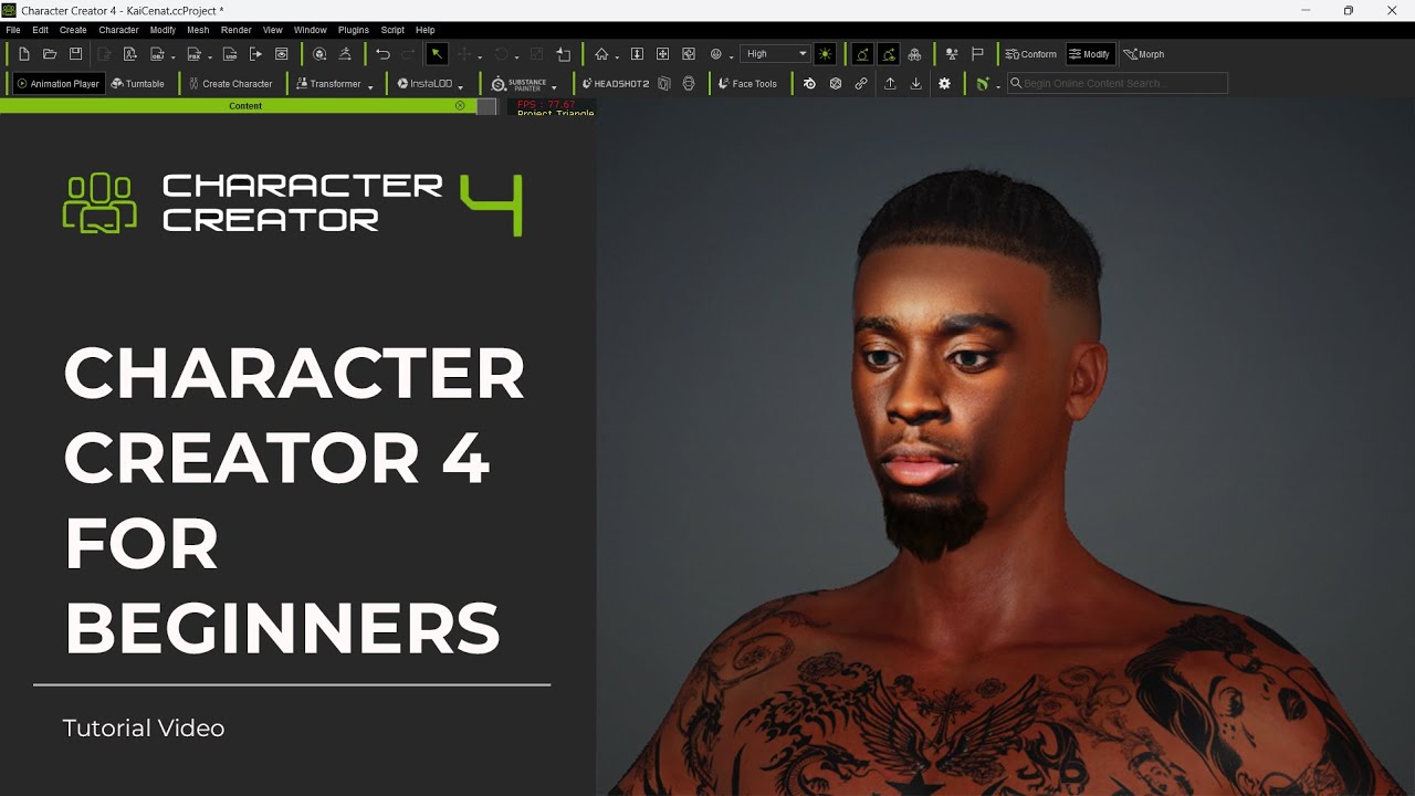 Character Creator 4 Beginner Tutorial - YouTube