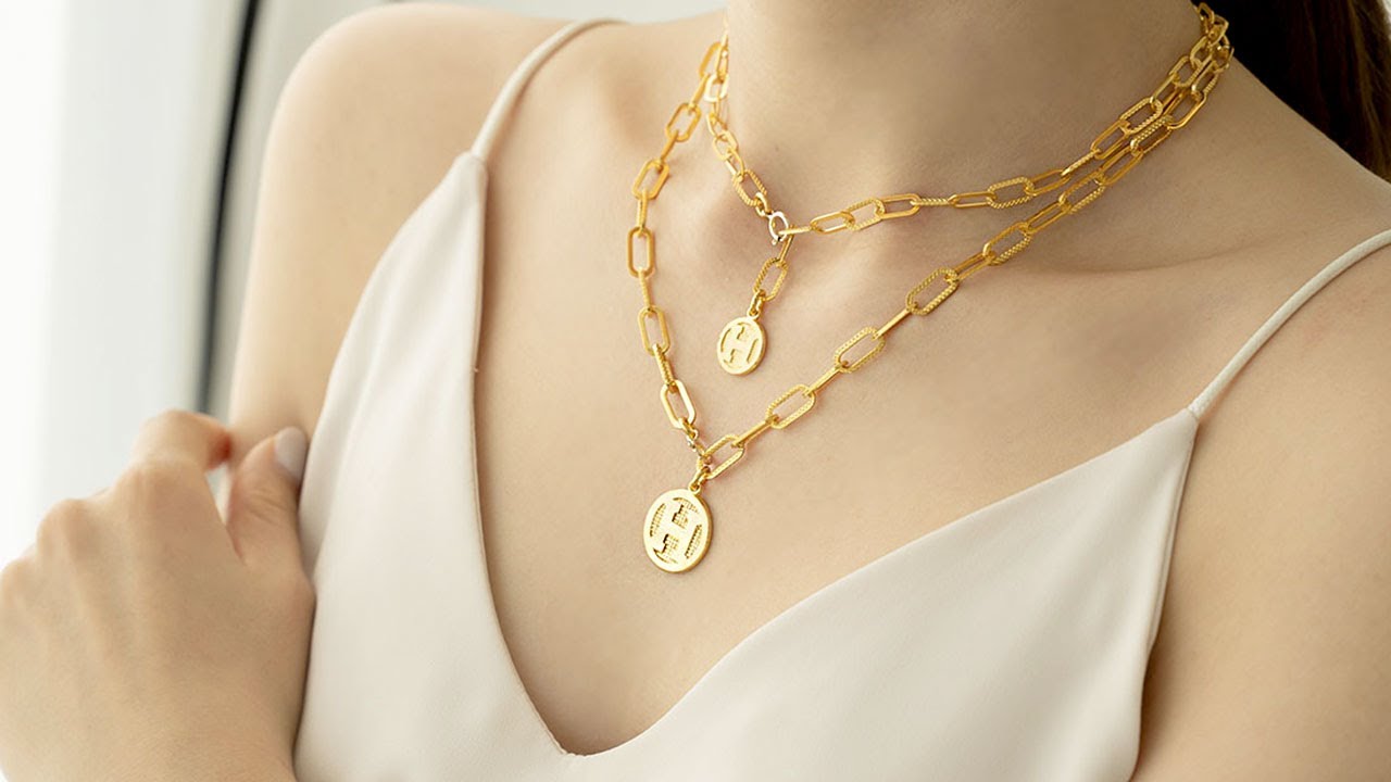 순금 클립 팔찌 목걸이 여름 코디 핸드메이드 디자인은 더욱 상품을 만든 사람들에게 구매하세요 Youtube