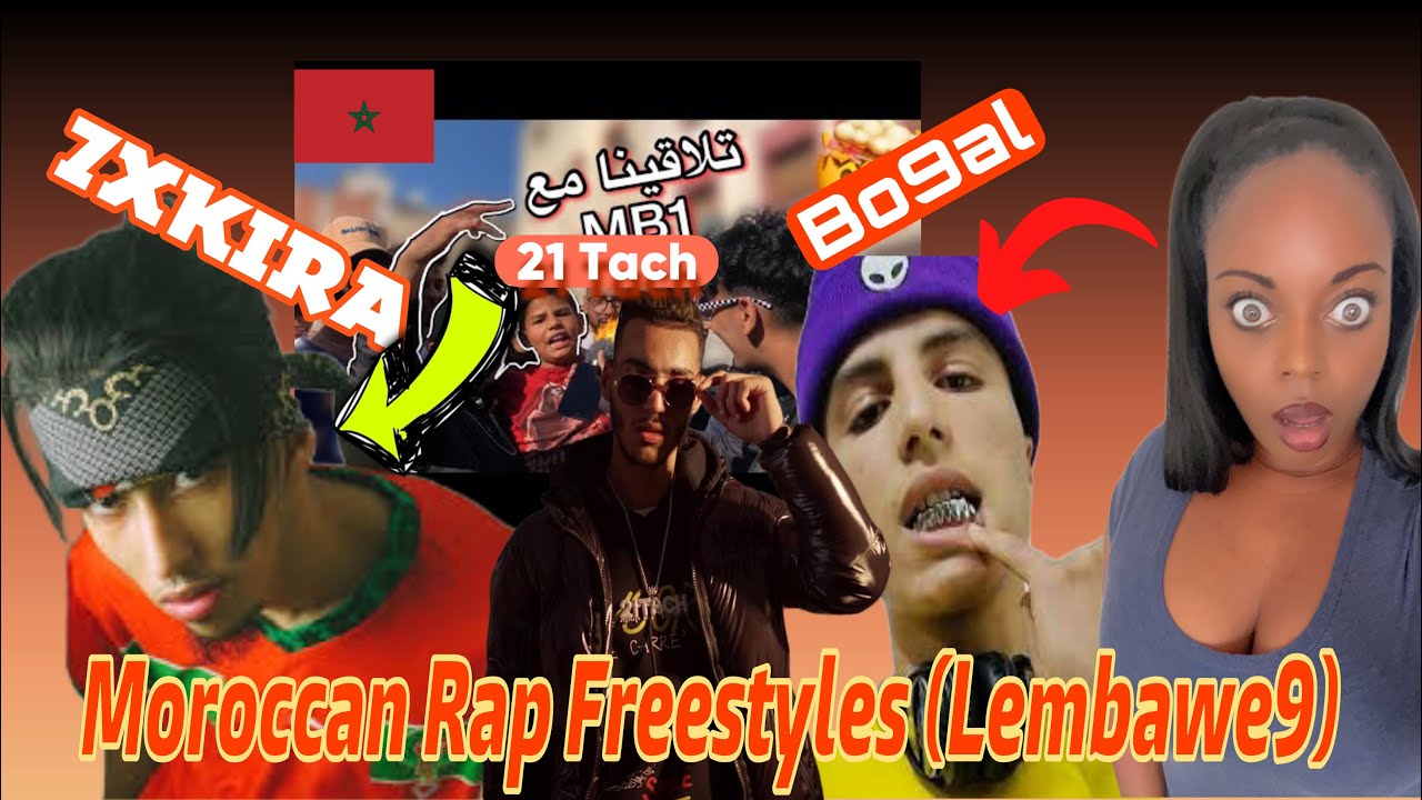 Moroccan rap freestyles (Lembawe9) 7Xkira - Bo9al & 21 Tach Reaction 🤯 ...