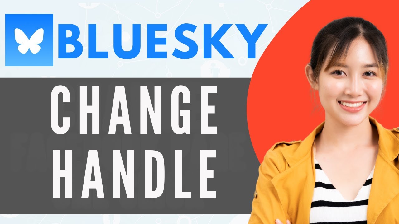 How To Change Bluesky Handle (Step-By-Step) - YouTube