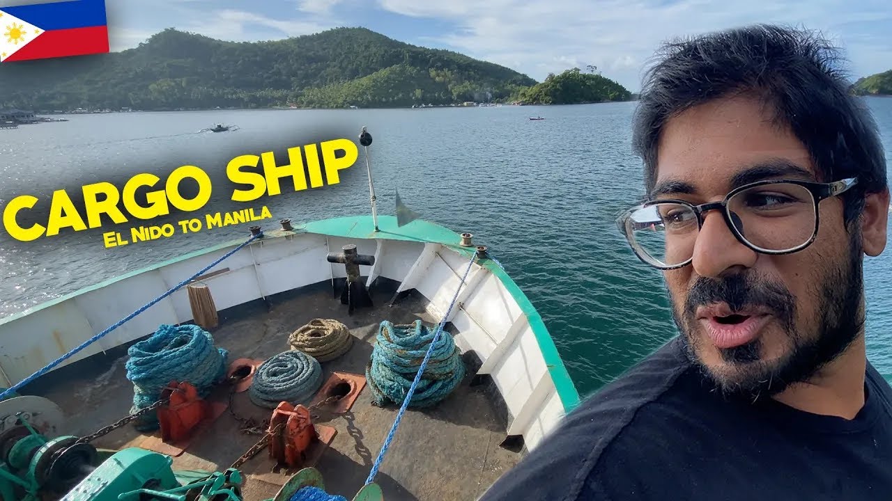 CARGO SHIP TRAVEL to MANILA - Philippines Sea Crossing! (INSANE ...
