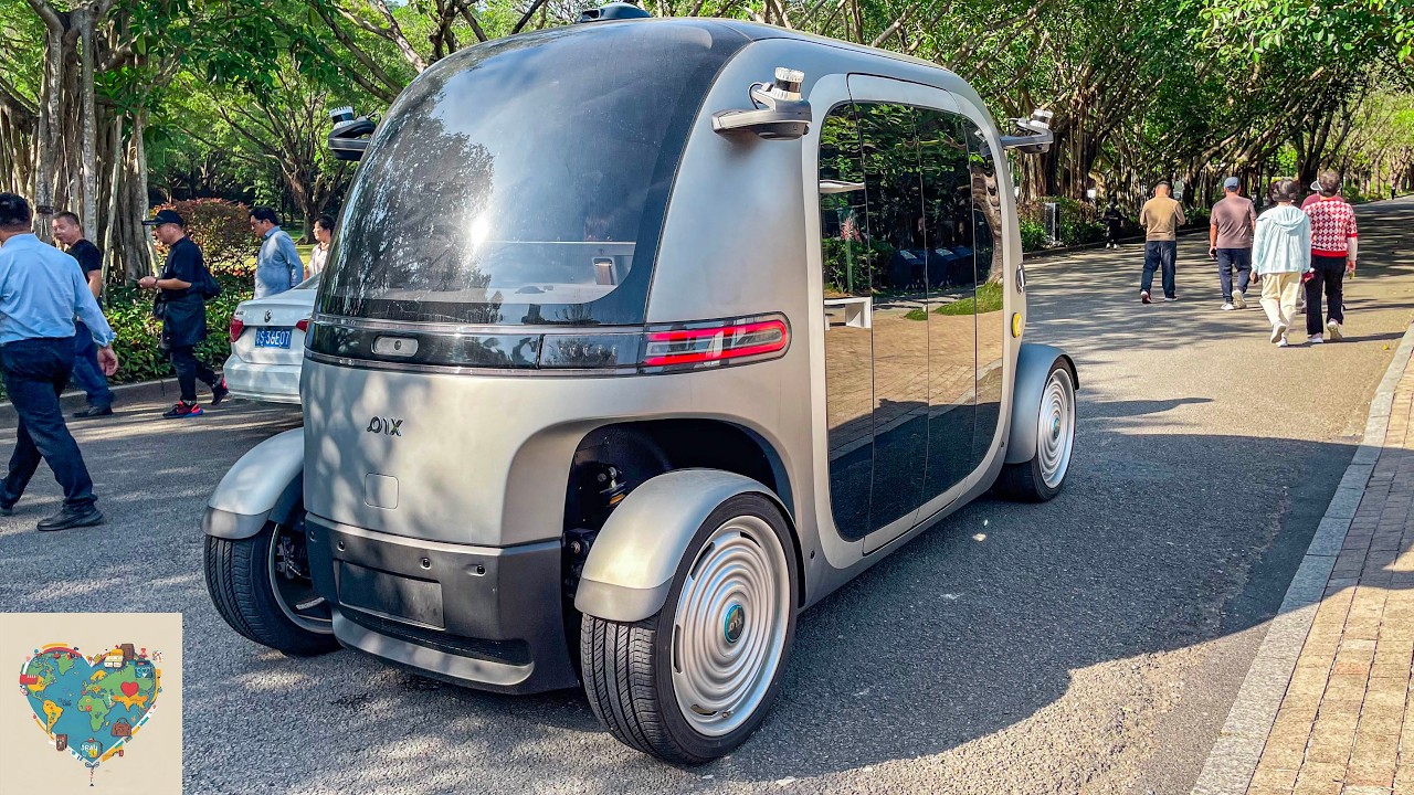 🇨🇳Take a ride in China's most advanced driverless car | China Living in ...