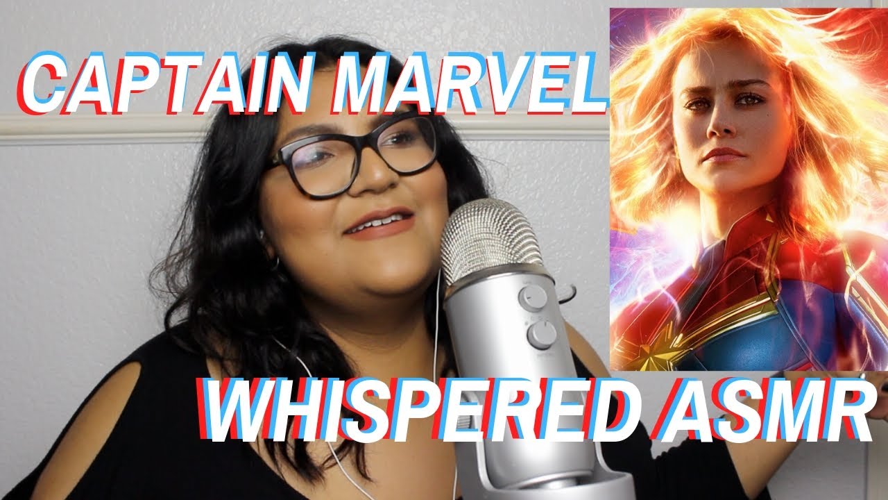 CAPTAIN MARVEL REVIEW ASMR - YouTube