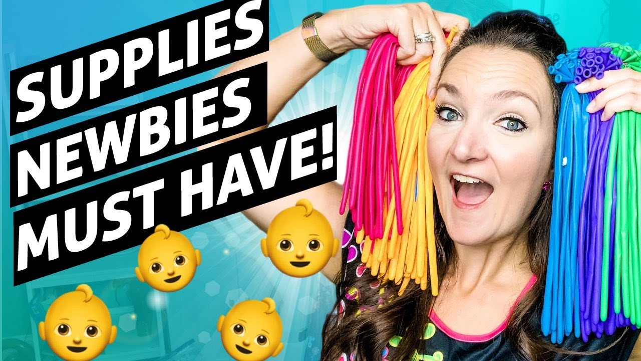 What are the MUST HAVE Supplies for a New Balloon Artist? - YouTube