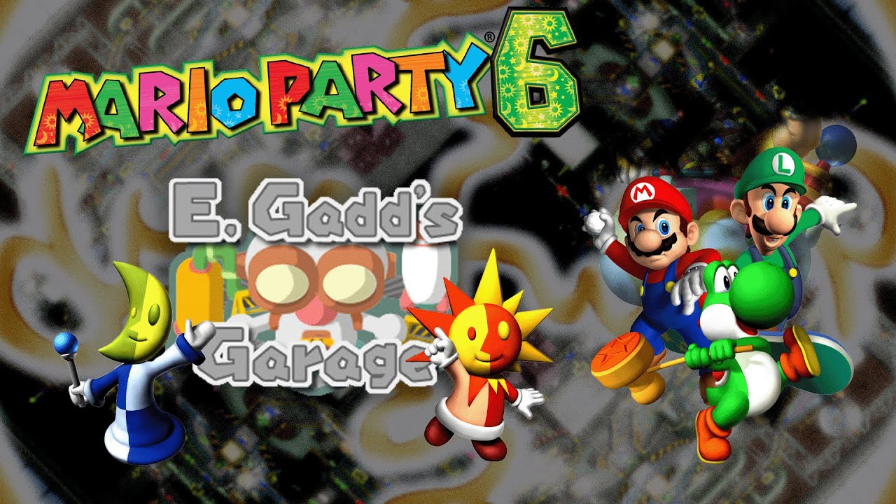 E. Gadd's Garage Part 2 | MARIO PARTY 6 | Ep.4 - YouTube