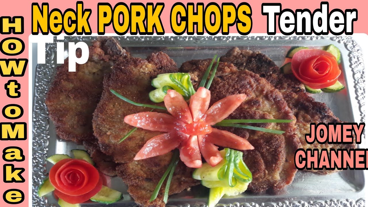#TIP HOW to MAKE NECK PORK CHOPS or Nacken Kotelett TENDER|# Easy ...